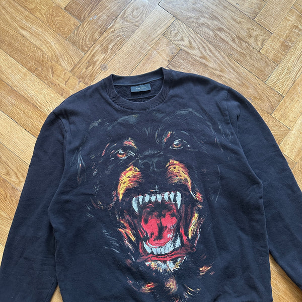 Givenchy FW11 Columbian Oversized Rottweiler Crewneck Sweater - Ākaibu ...