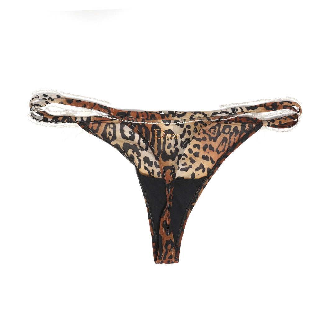 Christian Dior by John Galliano AW04 Leopard String – Ākaibu Store