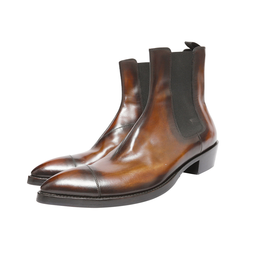 Berluti by Haider Ackermann FW17 Keith Austin Leather Sample Boots ...