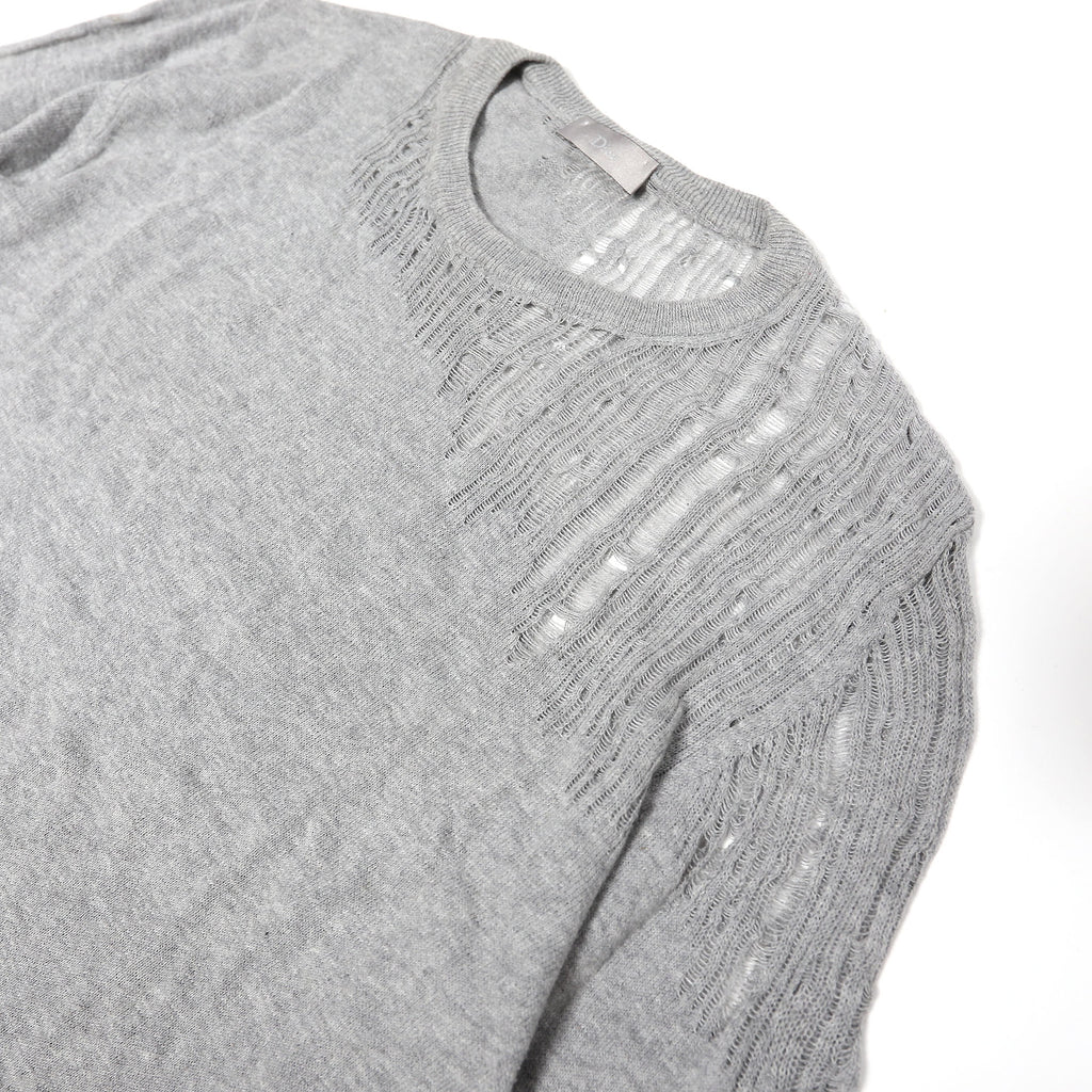 Dior Homme SS06 Distressed Knit Sweater – Ākaibu Store